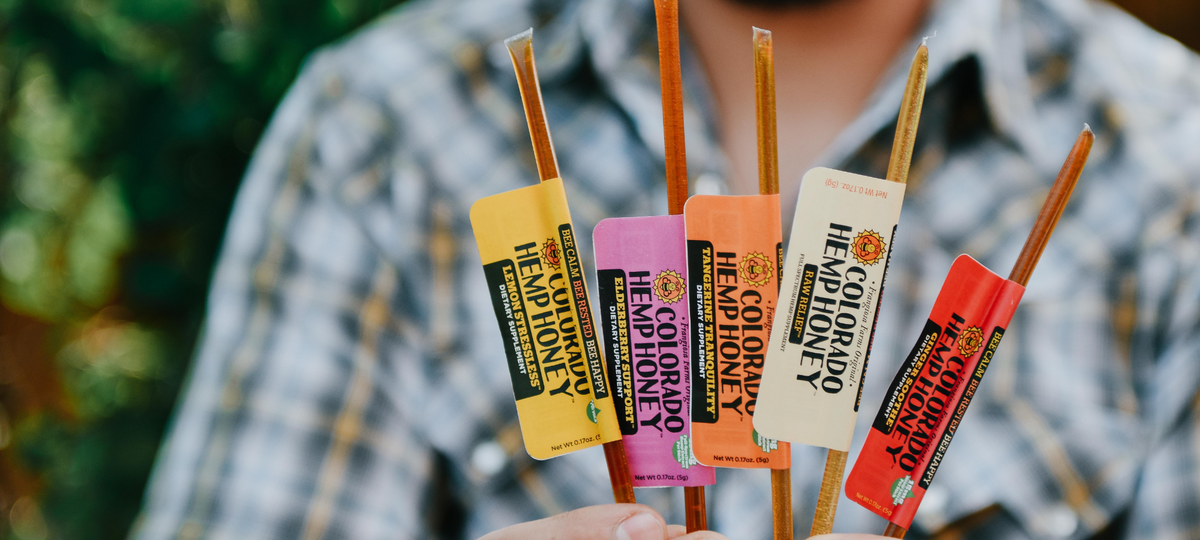 CBD Hemp Honey Sticks – Colorado Hemp Honey