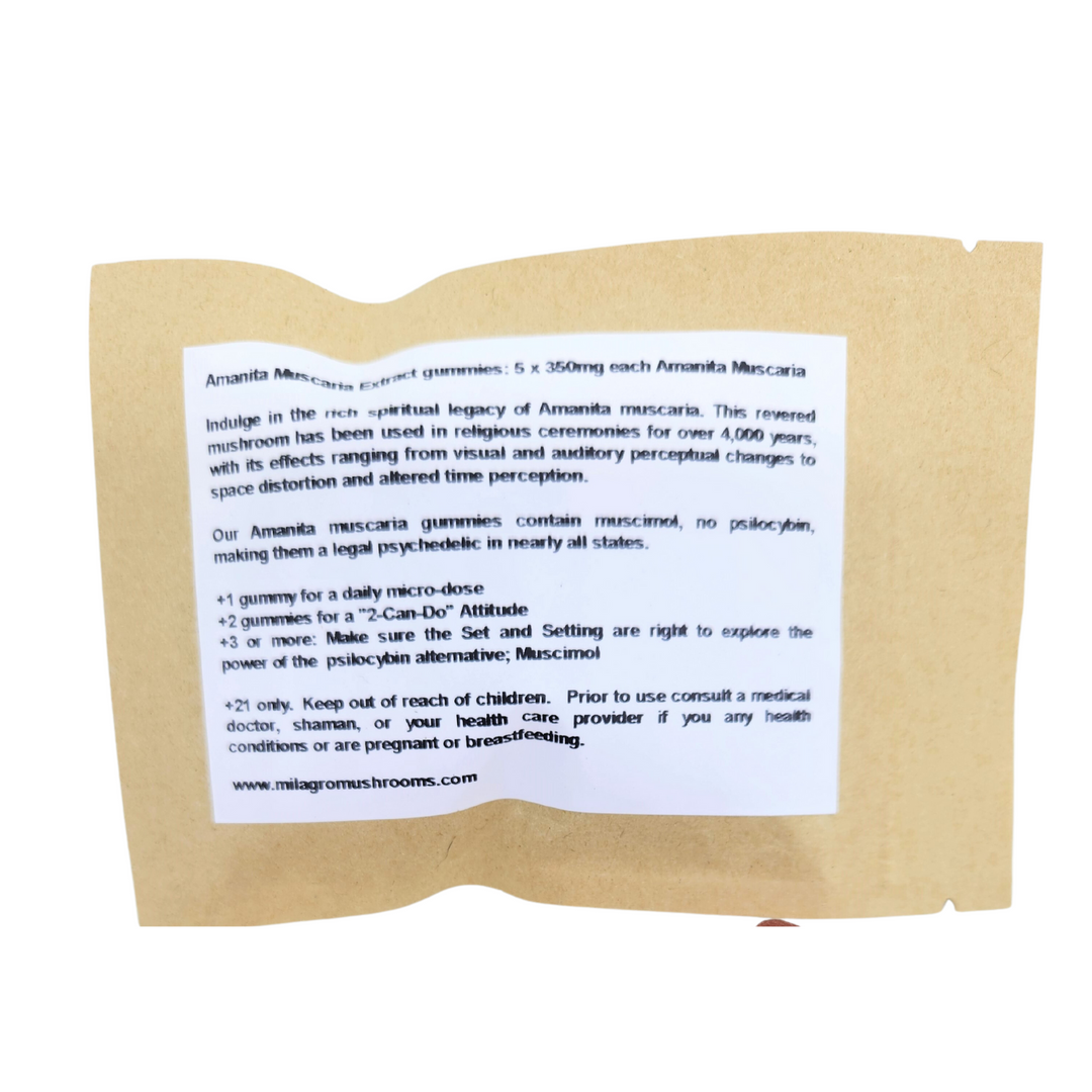 Amanita Muscaria Gummies - 5mg Muscimol Extract Each – Colorado Hemp Honey