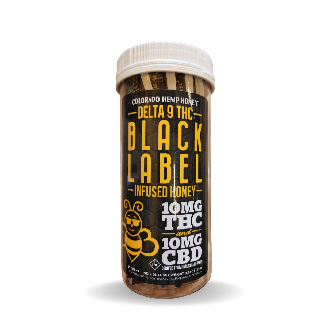 Delta-9 THC:CBD Infused Honey Sachets – Colorado Hemp Honey