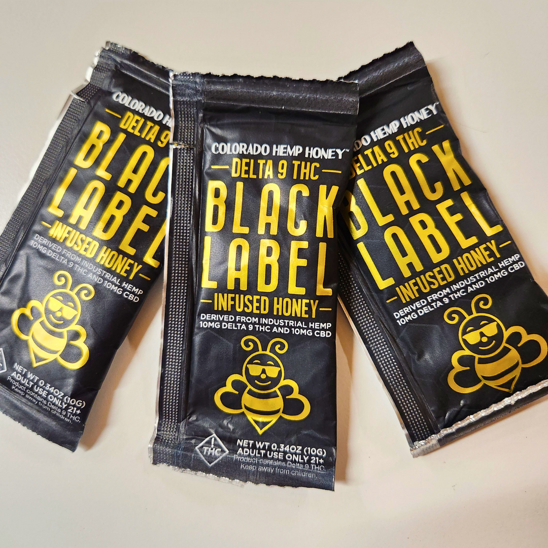 Delta-9 THC:CBD Infused Honey Sachets – Colorado Hemp Honey