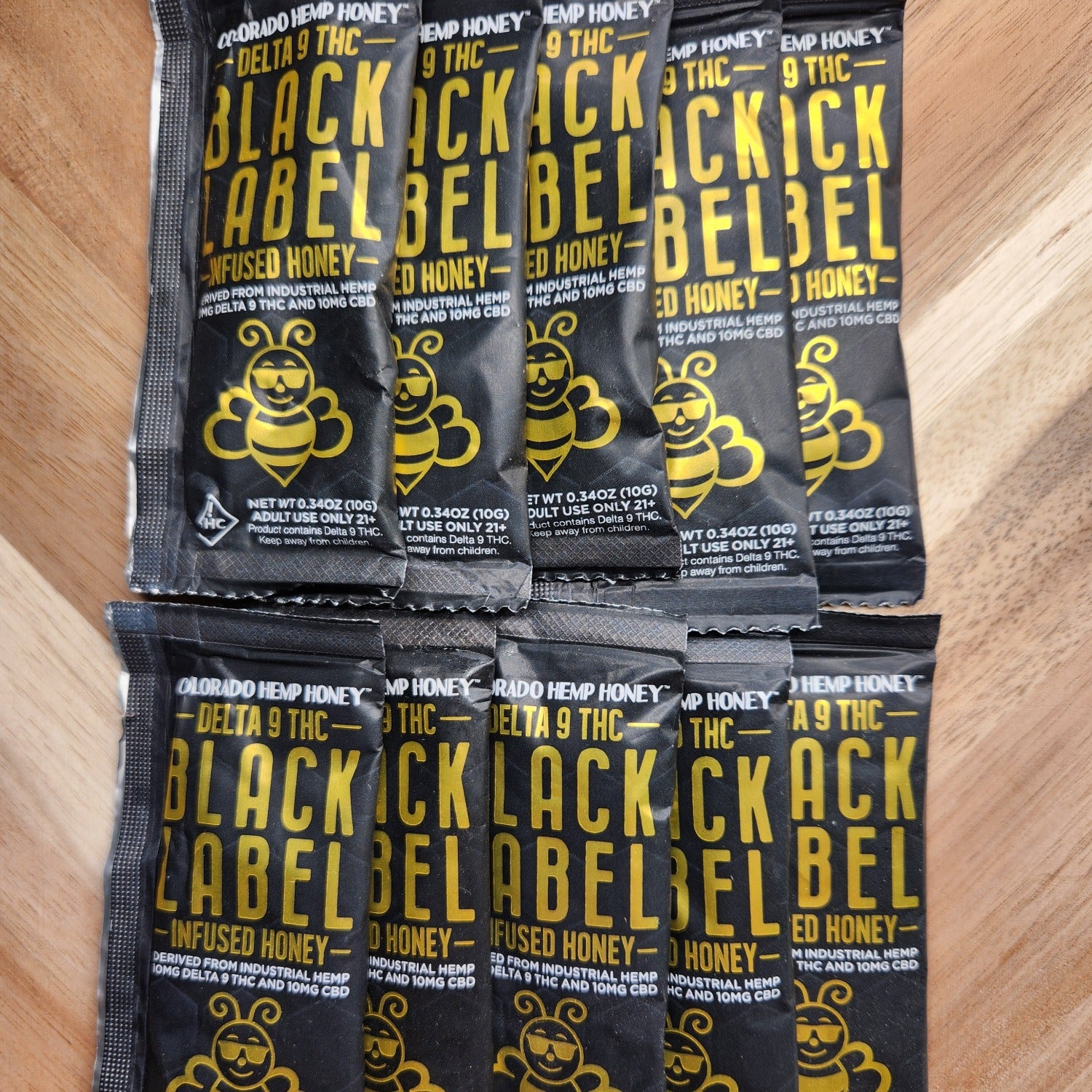 Delta-9 THC:CBD Infused Honey Sachets – Colorado Hemp Honey