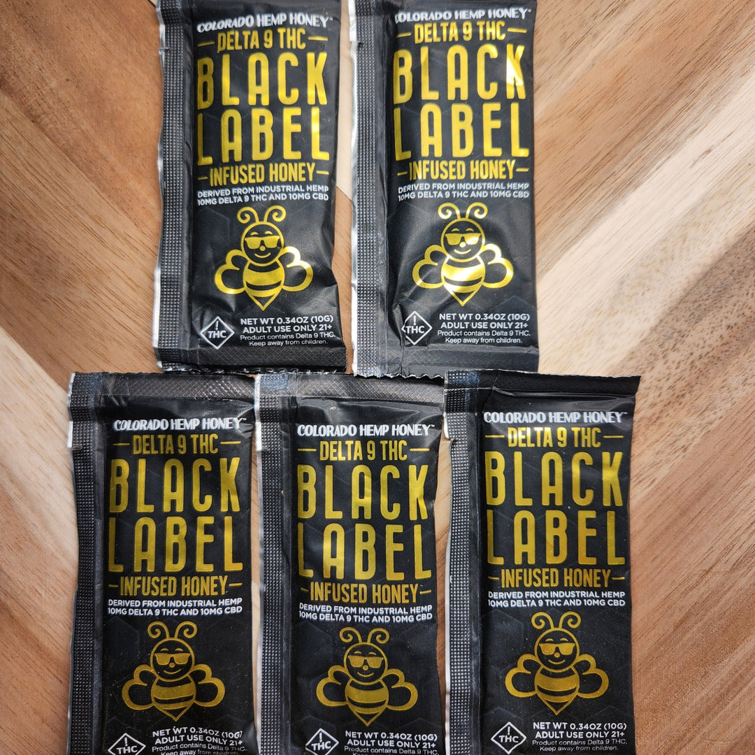 Delta-9 THC:CBD Infused Honey Sachets – Colorado Hemp Honey